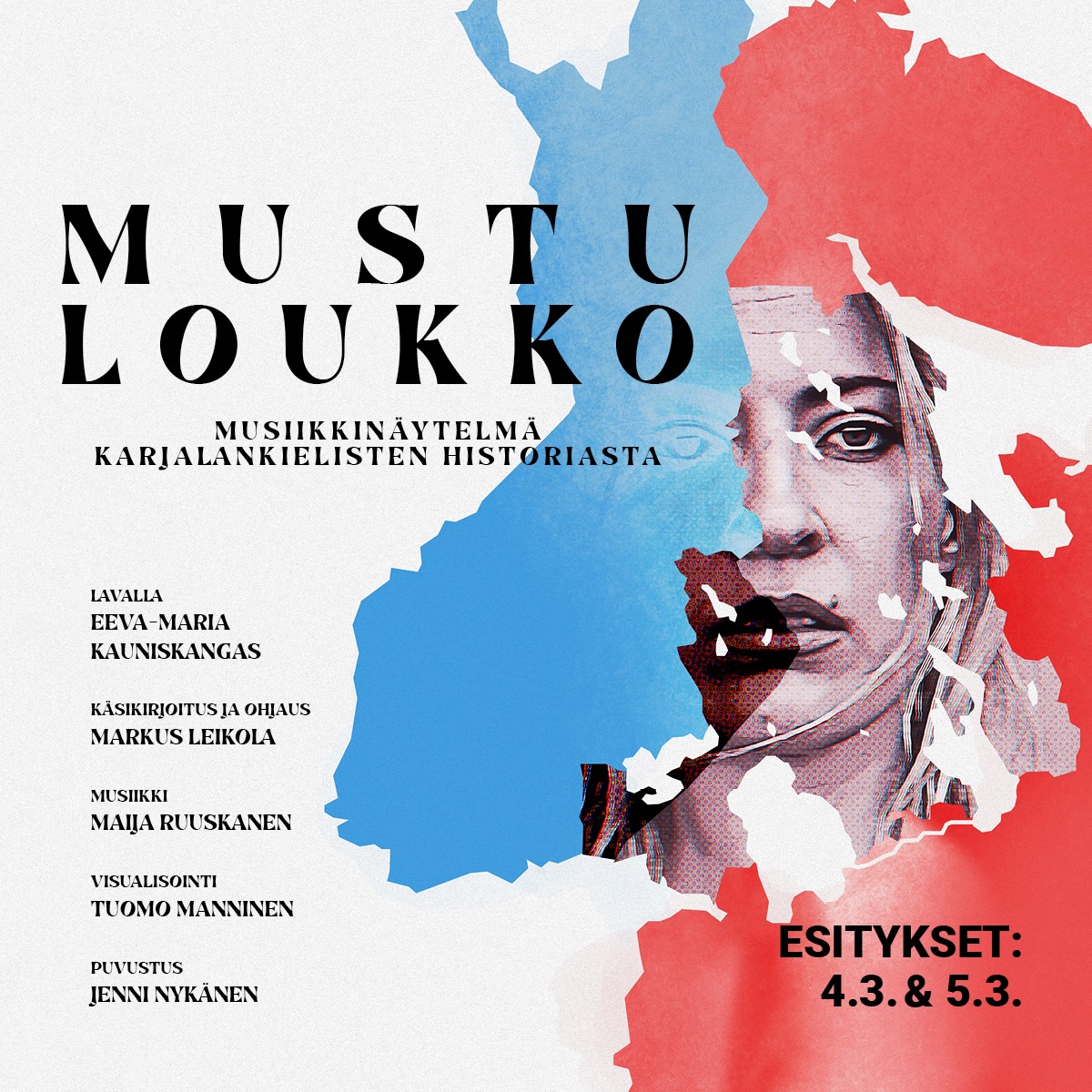 Karjalankielisten historiasta kertova Mustu loukko palaa Kapsäkkiin